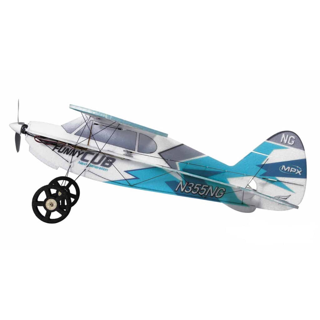 Multiplex FunnyCub Indoor Edition Kit, Blue - Mr MPX Hobbies