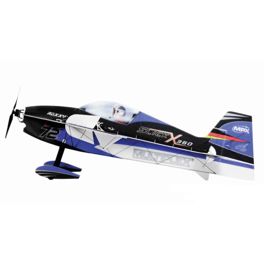 Multiplex Slick X360 4D Indoor Edition kit, blue - Mr MPX Hobbies